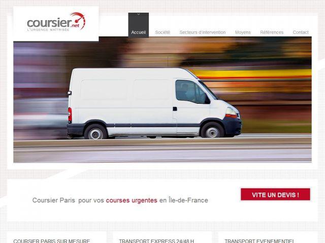 Coursier international à Paris